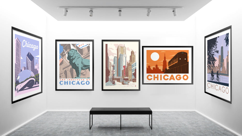 Decorate Your Space with Chicago Wall Art - Bozz Prints