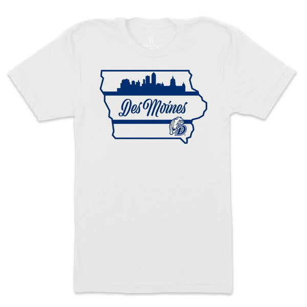 Drake University Des Moines Hometown Iowa T-Shirt - Bozz Prints