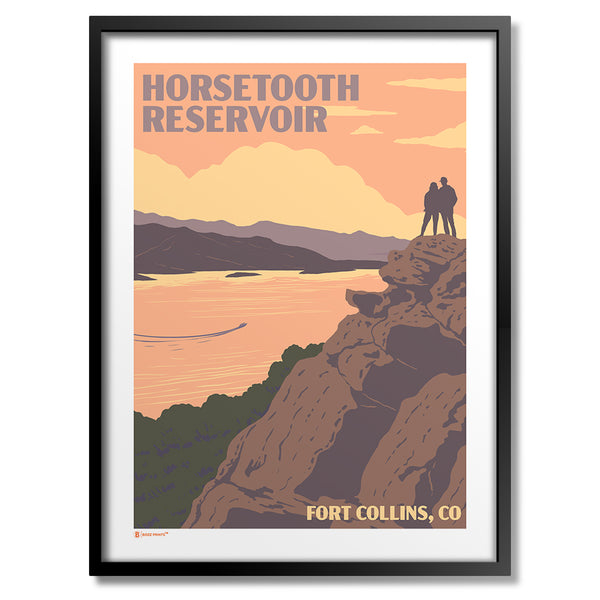 Horsetooth Reservoir Art Print - Bozz Prints
