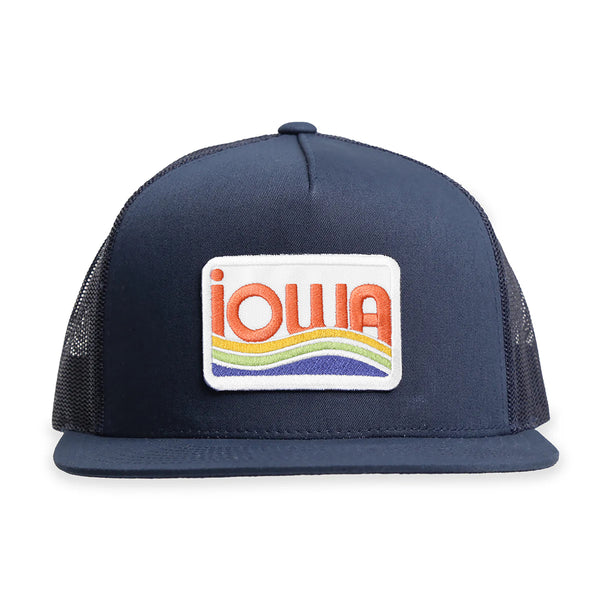 Iowa Waves Trucker Hat - Bozz Prints