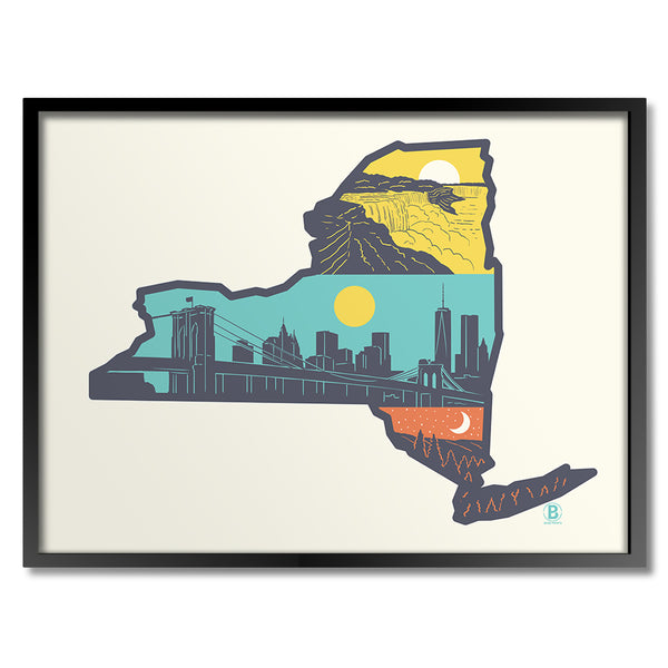Layers of New York Art Print - Bozz Prints