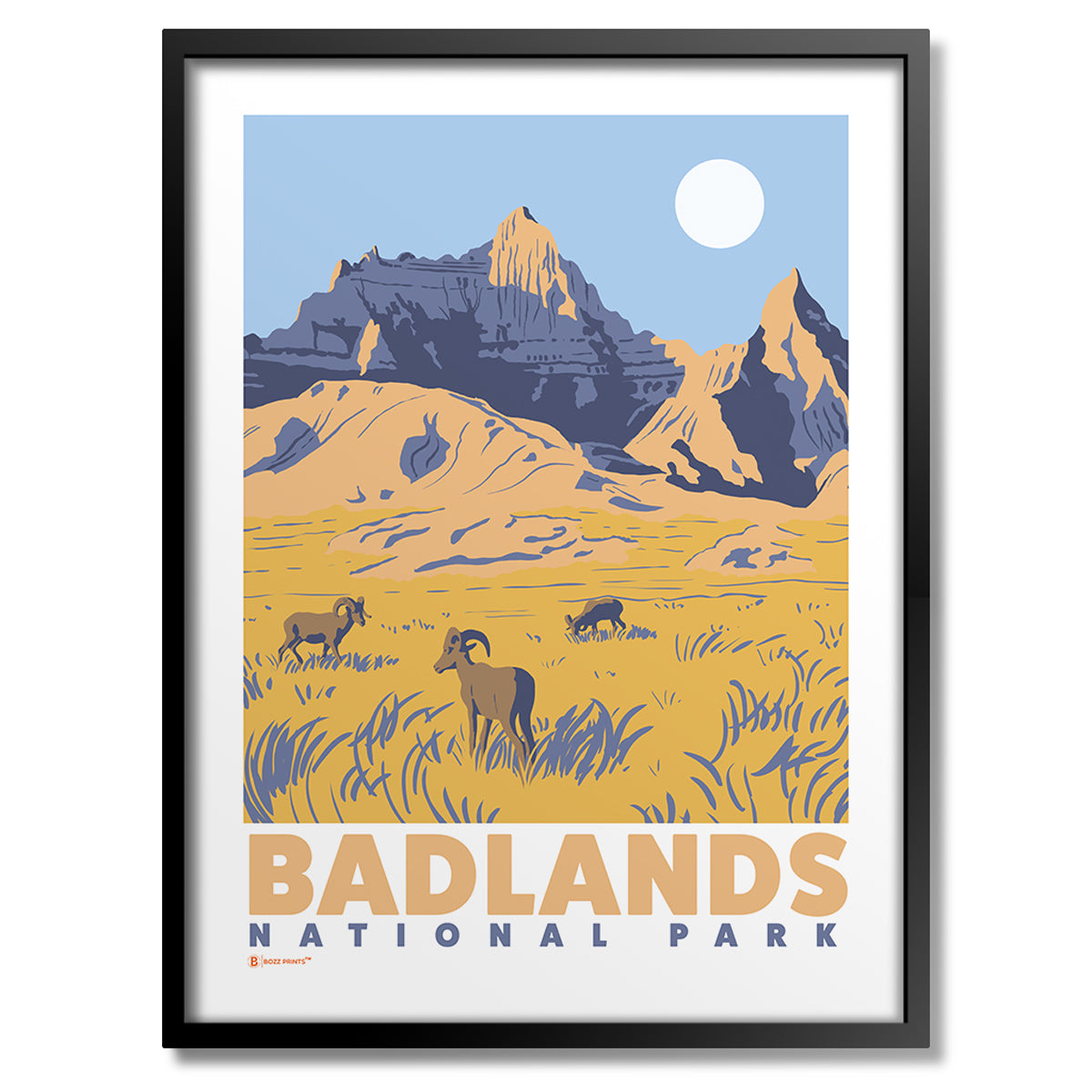 Badlands National Park Print