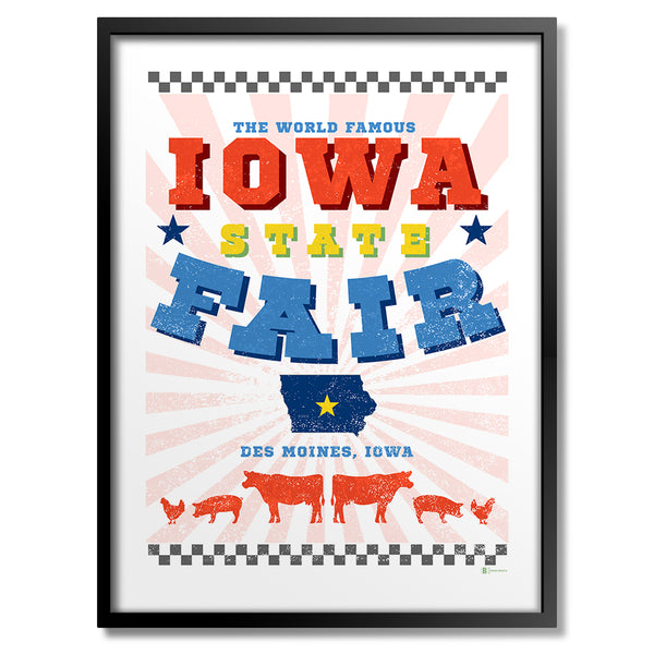 The World Famous Iowa State Fair Print