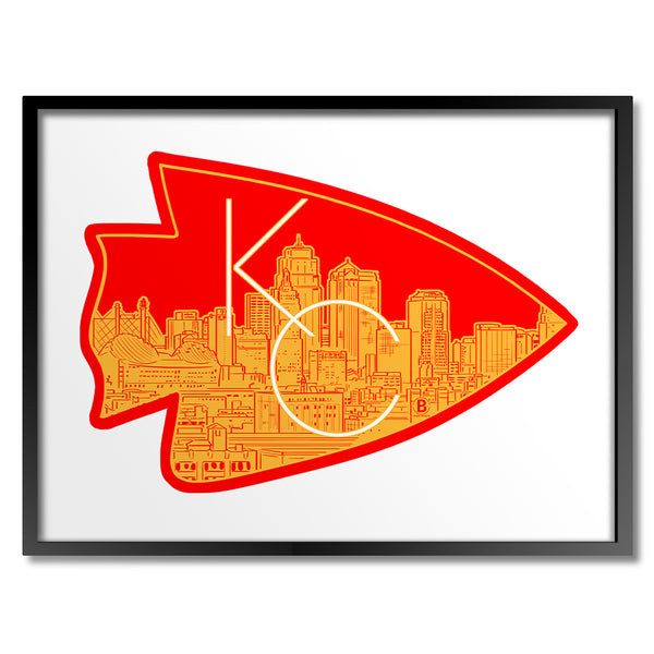 Kansas City Arrowhead Print